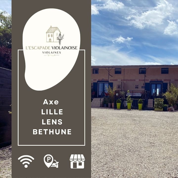 2 Maisons Côte à Côte | 20mn De Lille Lens Béthune - Pas-de-Calais