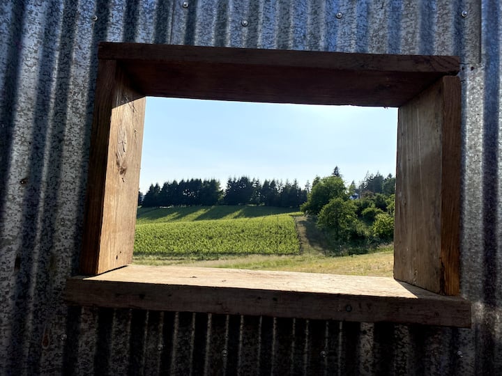 Simple Wine Country Cabin - Alexana Winery, Newberg