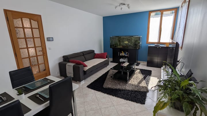Maison Avec Jardin 100m2 à 15 Min De Paris - 5 Prs - Montmorency