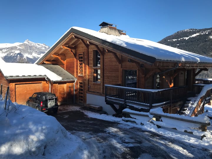 "Chalet Blanche" Grand Chalet Face Au Mont Blanc - Les Contamines-Montjoie