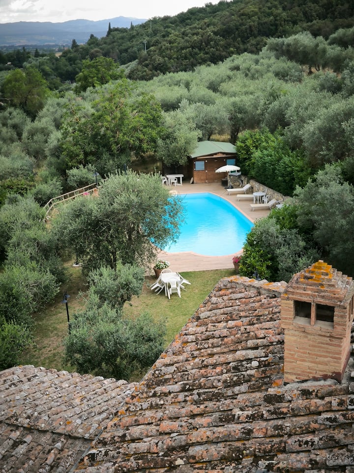 Podere Piemonti - Appartamento Le Scale - Rapolano Terme