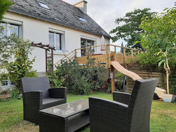 Maison 3 Chambres, Centre Fouesnant, Proche Mer - Bénodet