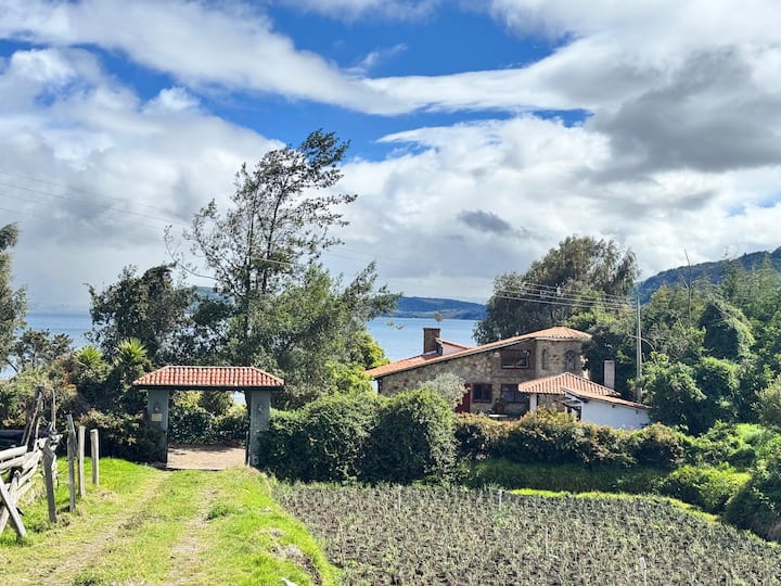 Lago De Tota Hermosa Cabaña Al Estilo Mediterraneo - Aquitania