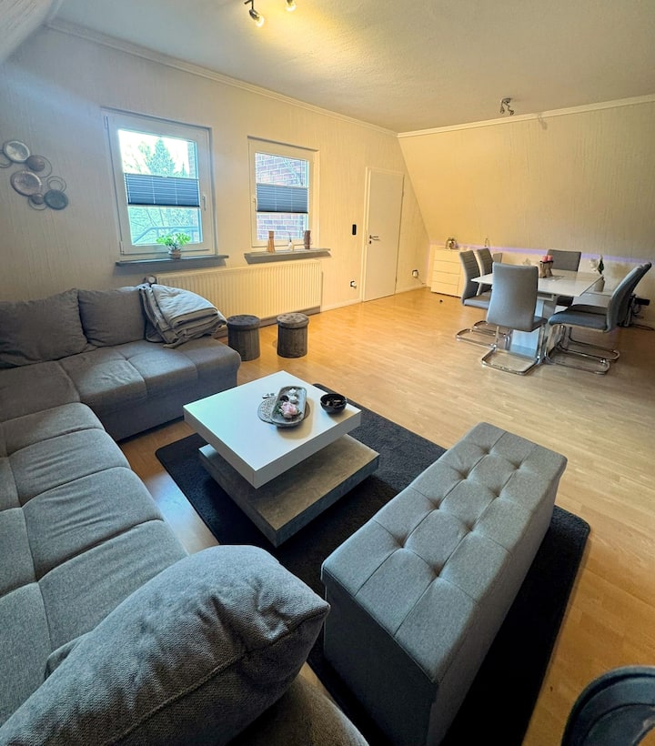 "Open-air-bnb" Wohnung 76m² Freudenburg Nur 3min - Syke
