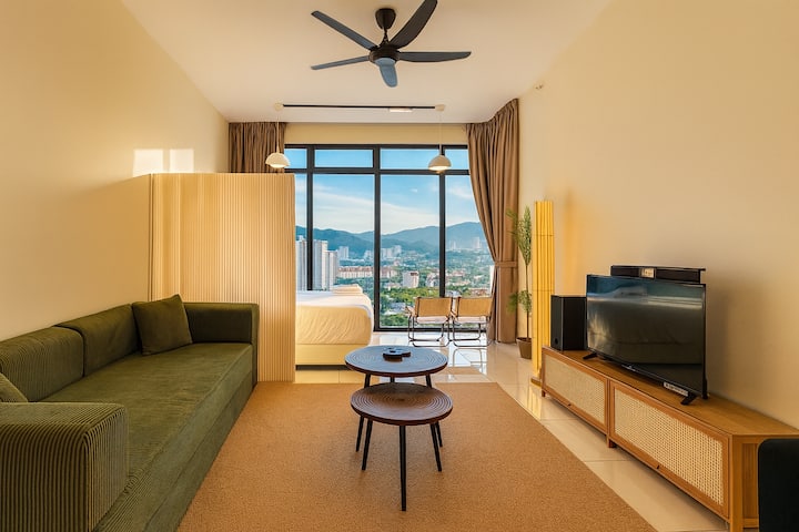 【Lux】highfloor Wi Sunset | Infinity Pool | Ktv 207 - Penang