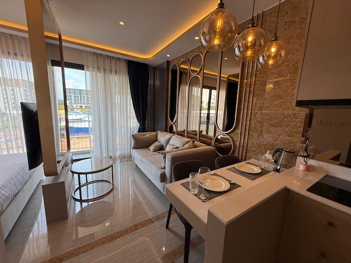 Новая студия в центре Бангтао Bellevue Lagoon - Phuket