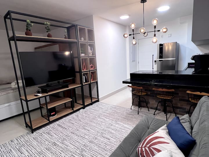 Flat Moderno E Completo - A 5 Minutos Do Cambuí - Campinas