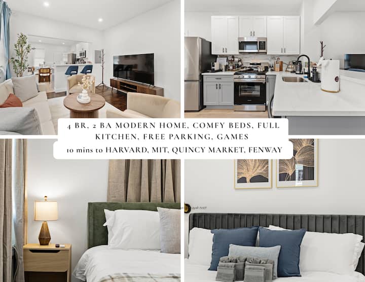 Family-friendly Home; 10 Mins To Harvard & Boston - Cambridge