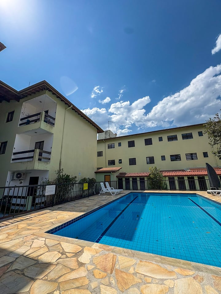 Apto Itágua Com Piscina + Churrasqueira - Ubatuba