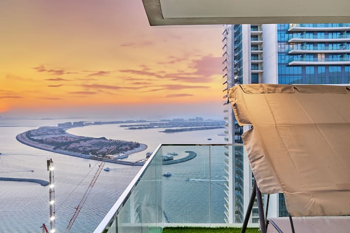 Ps5- Designer 2br W/private Beach, Dubai Eye, Palm - Dubai