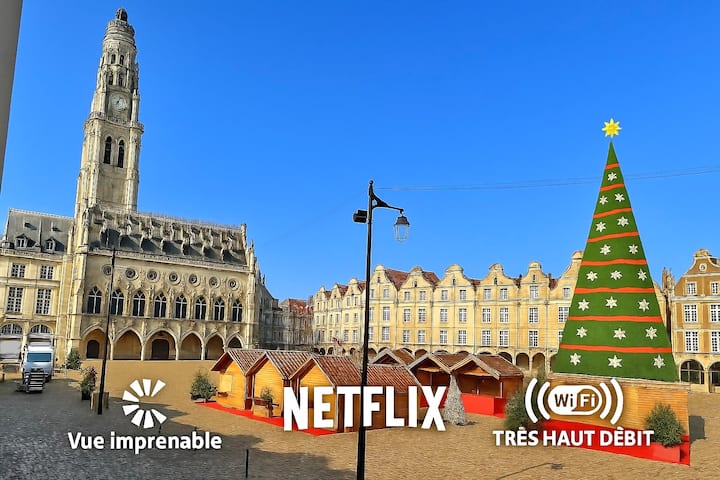 Appartement Cosy Et Home Cinéma Au Beffroi D’arras - Écurie