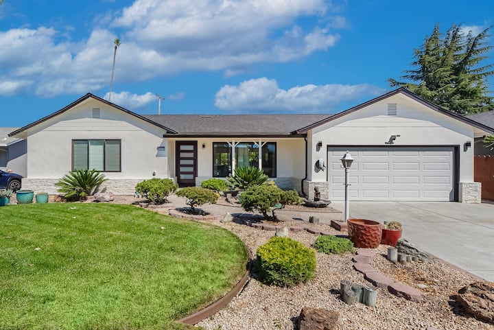 Modern 3b/2b Home - Free Ev Charging And Parking - Santa Clara, CA