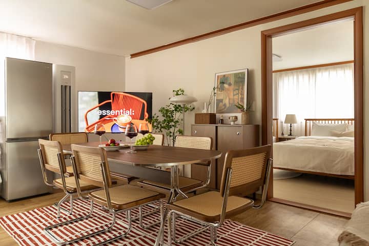 신규Open할인]line2,7 지하철3분# 넓은주택#6인#성수#홍대#명동#동대문#강남 - Seoul