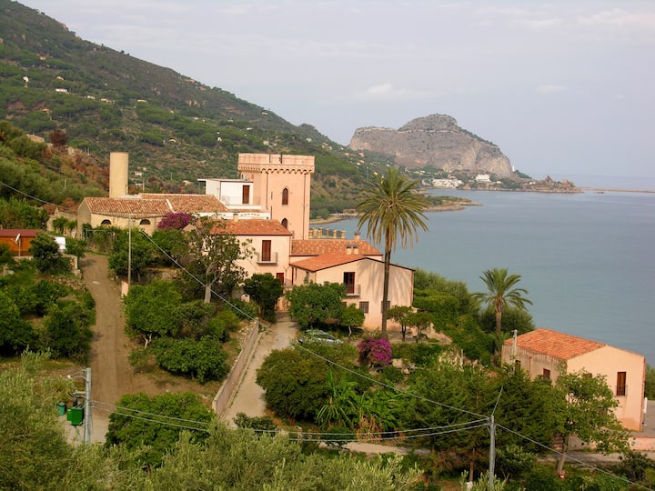 Luxory  Over The Sea Apartment In Villa Palamara - Castelbuono