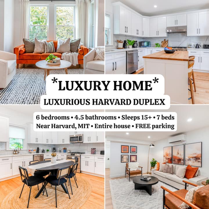 Luxurious Duplex Near Harvard, T With Parking - Boston, MA
