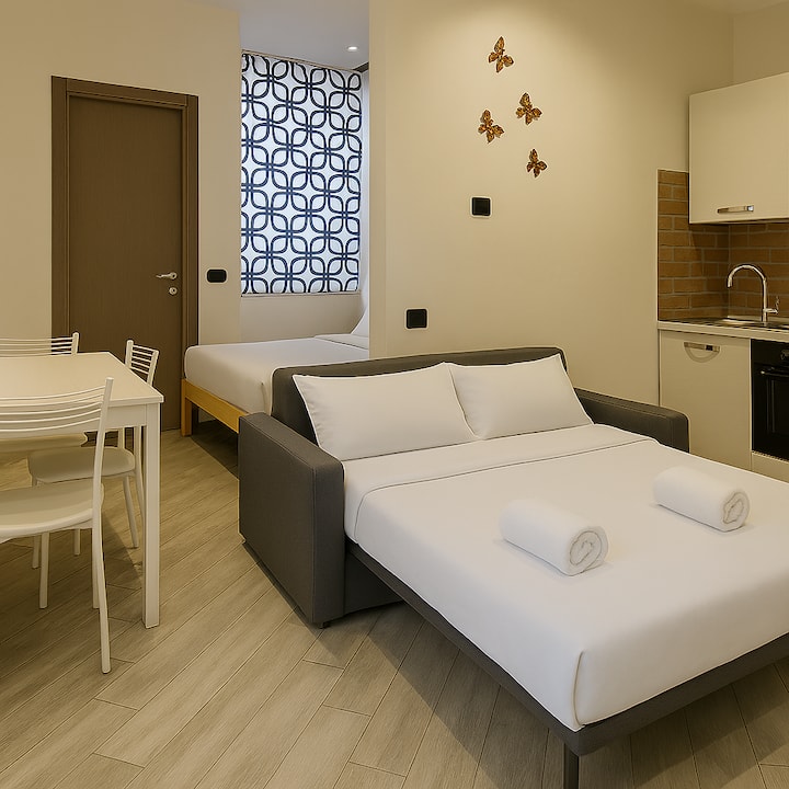 Mia Monza Flat – Il Tuo Rifugio Moderno A Monza - モンツァ