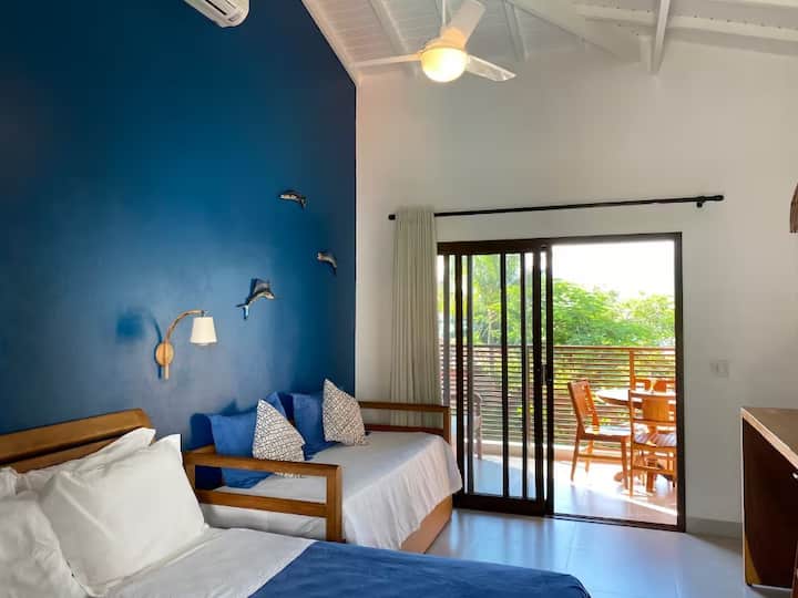 Oceanview Room With Gourmet Balcony, Bungalow #4 - Ilhabela