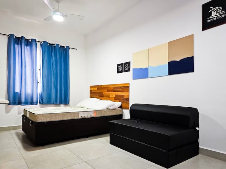 Tm312 · Guilhermina · Vaga · Wi-fi · Praia 2min - Praia Grande