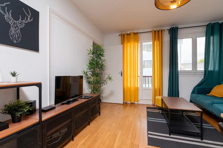 3 Bedroom Apartment Wifi Lorient Center - Lorient