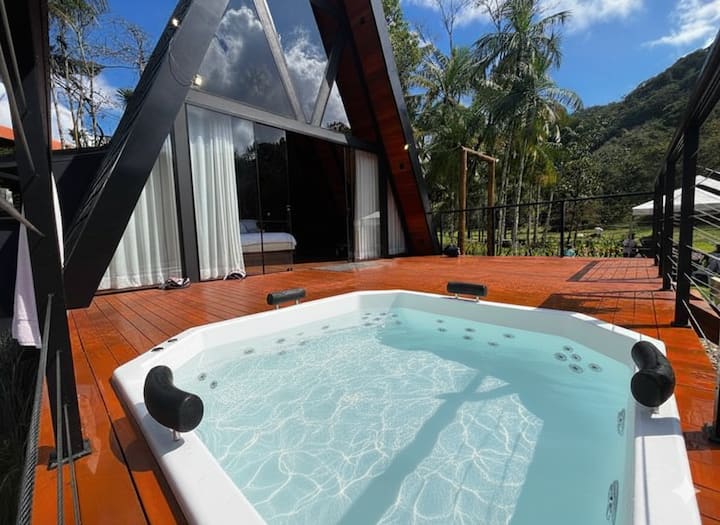 Chalé | Jacuzzi Privativa & Vista Das Montanhas - Pomerode
