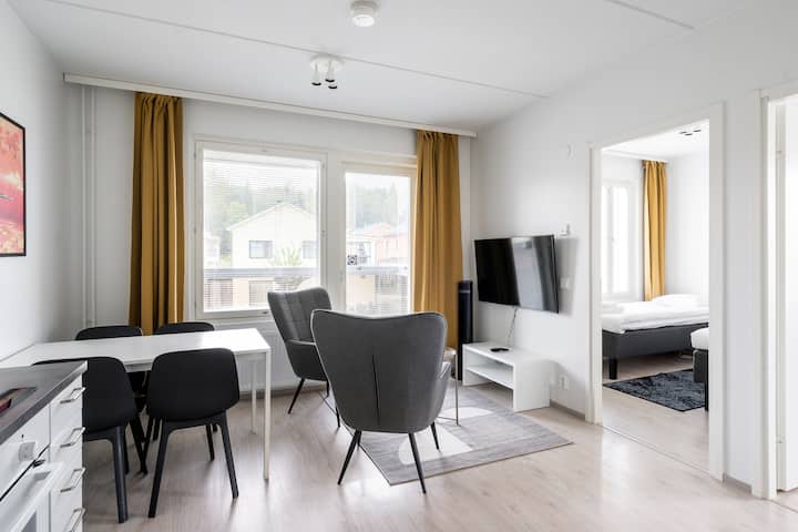 Kodikas Kahden Makuuhuoneen Huoneisto, Parkki - Kirkkonummi