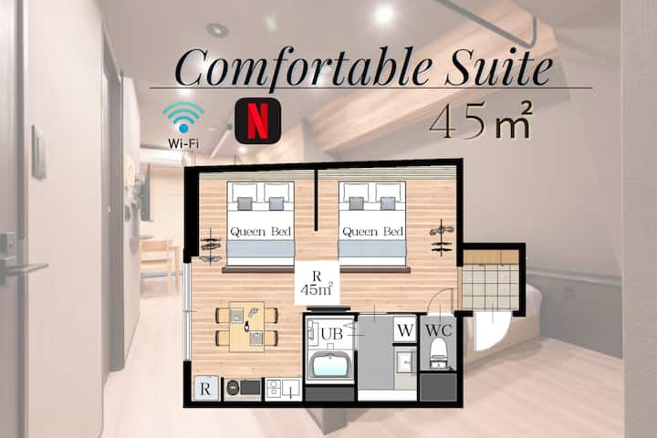 Suite Zen Spacieuse｜style Japonais Ueno #902 - Ueno