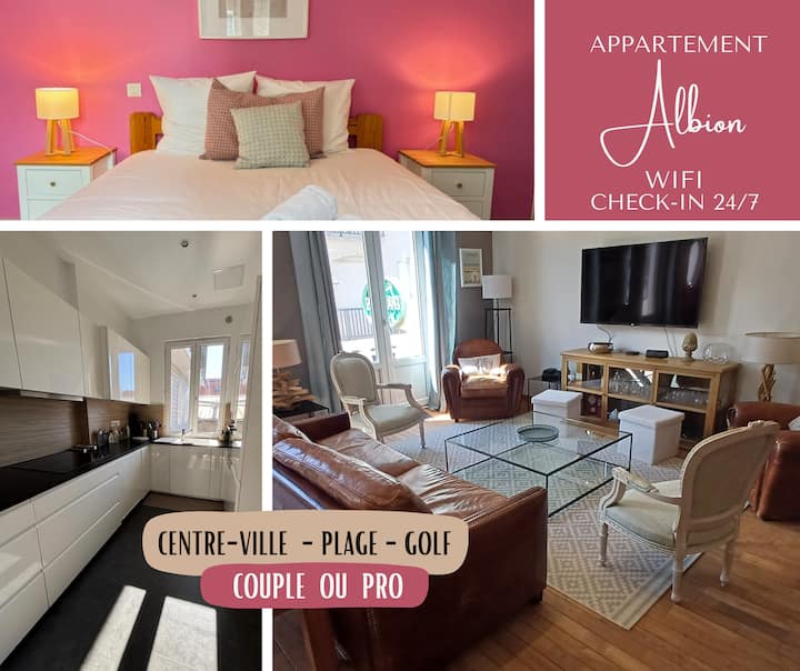 Appart Albion, Espace Et Confort En Couple Ou Pro - Le Touquet