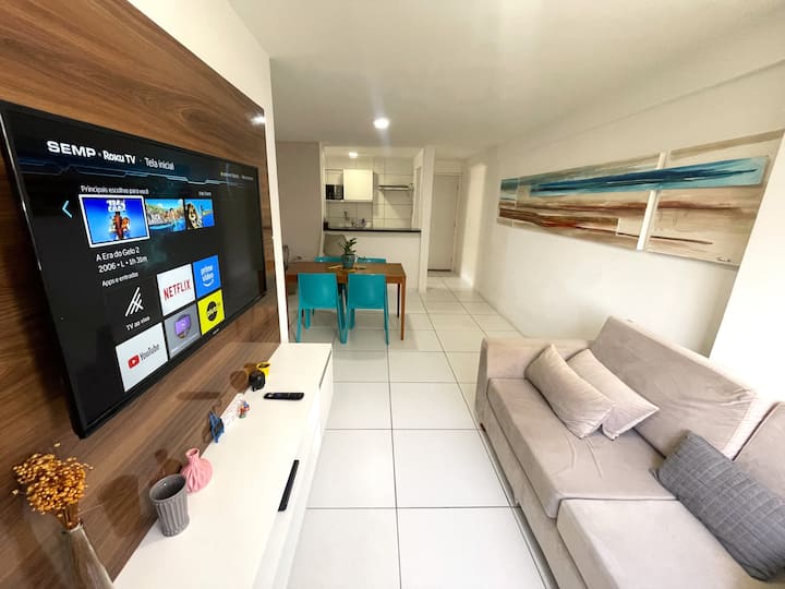 Apto Ponta Verde I 250m Praia I Piscina I Garagem - Maceió