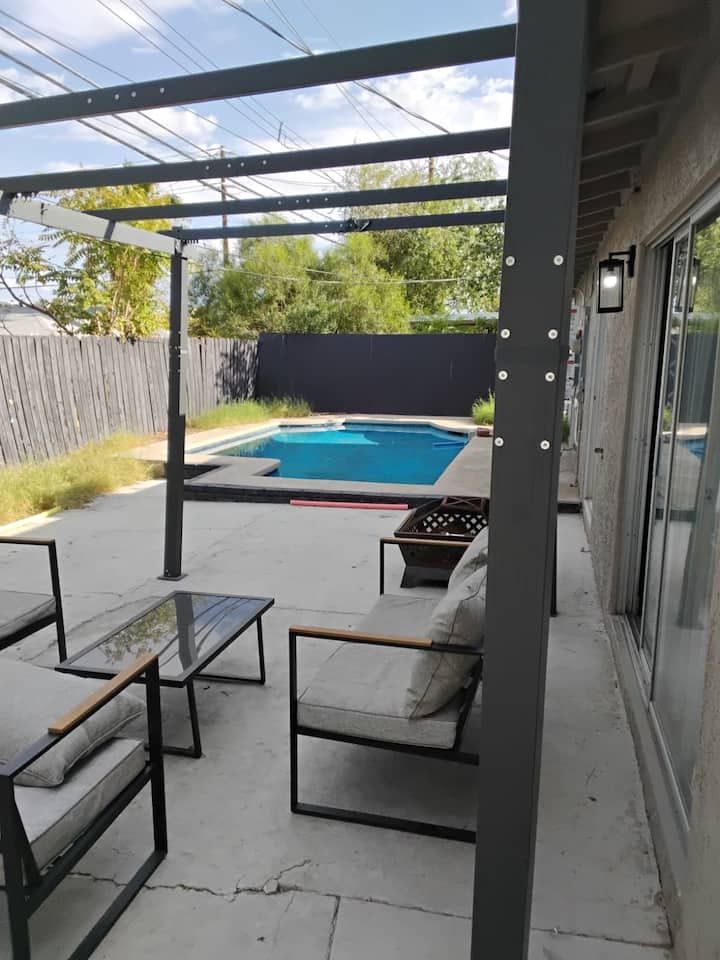 Rental Home | Pool Table, Backyard With Pool - Las Vegas, NV