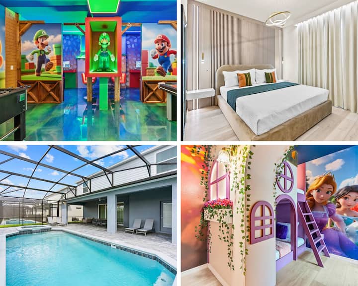 2025 Themed 08 Bedrooms At Windsor Cay - Clermont, FL