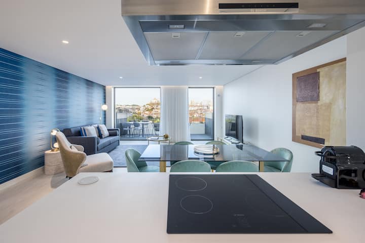 Luxury 2br In Gaia | Iconic Views + Spa & Parking - Vila Nova de Gaia