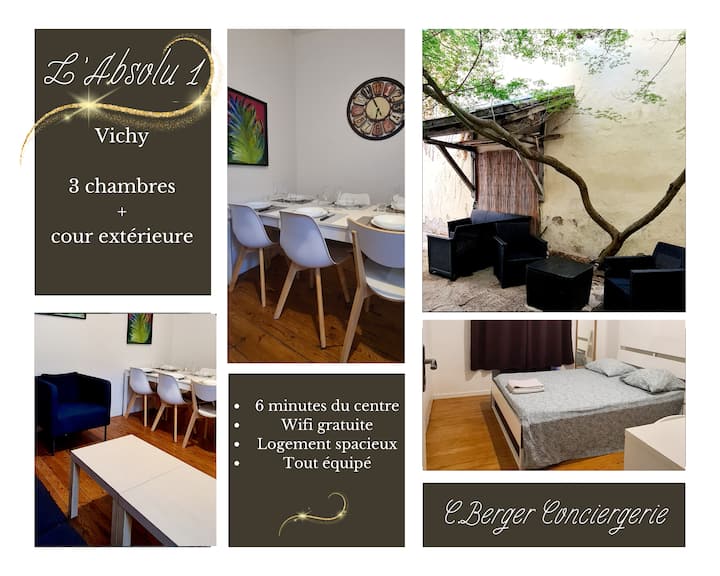 L'absolu 1, Spacieux, Rez-de-chaussée, Sécurisé - Vichy