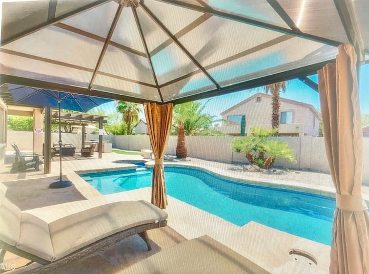 4br/2ba Oasis W/ Heated Pool & Spa In Estrella” - Goodyear, AZ