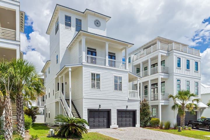 Inlet Beach | Sleeps 15 | Skyline Shores | Pool - Alys Beach, FL