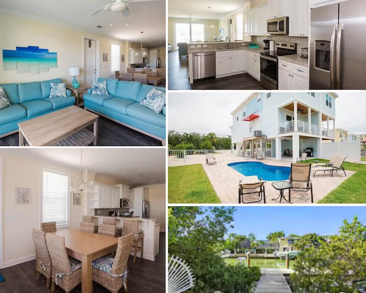 Stunning & Welcoming Pool Home On Canal - Marathon, FL