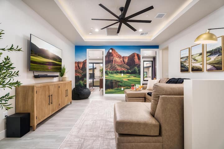 Zion Vacation|sleeps 12 | Hot Tub, Golf, Waterpark - Hurricane, UT