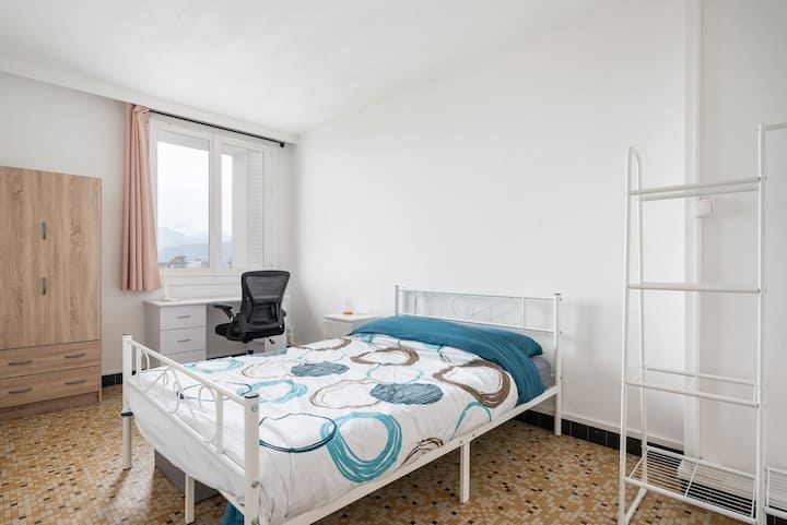Chambre Double Avec Wifi - Grenoble