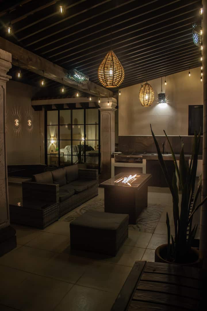 Casa Luminosa Y Cálida En San Miguel De Allende - 산 미겔 데 아옌데