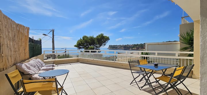 T2 Avec Vue Mer Exceptionnelle - Carry-le-Rouet