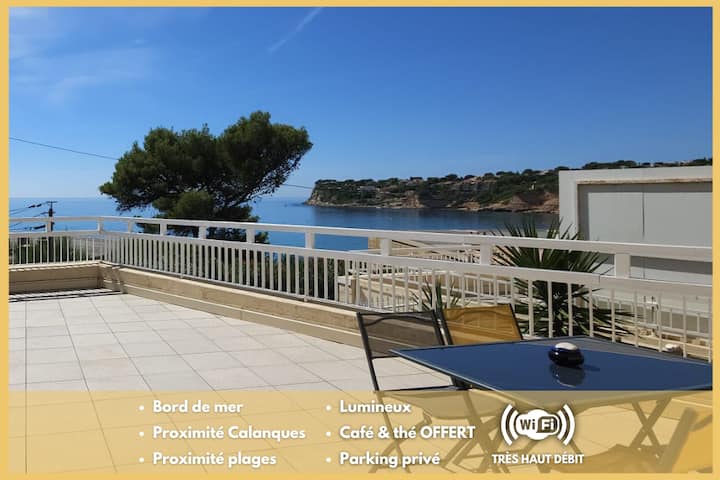Les Eaux Salées - Vue Mer | Terrasse | Parking - Carry-le-Rouet
