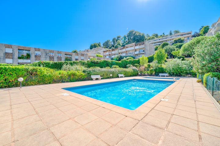 Appartement Moderne Piscine, Parking, Clim - Saint-Laurent-du-Var