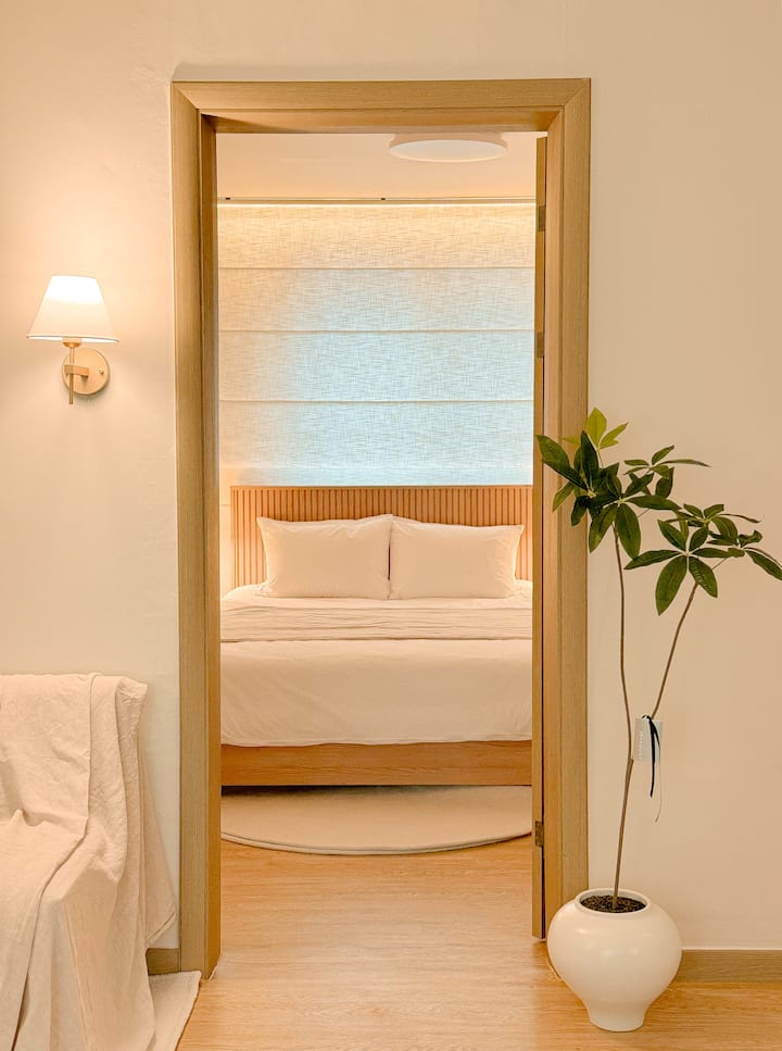 무료짐보관/망원시장1분, 망원역,홍대/3br,4beds,sleeps8/아기용품/가족숙소 - South Korea