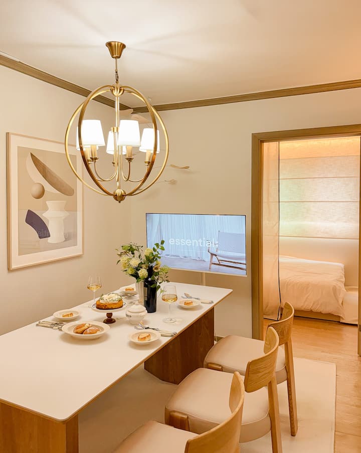 봄맞이특별할인/무료짐보관/망원시장1분,망원역,홍대/3br,4beds,sleeps8/아기용품 - Seoul