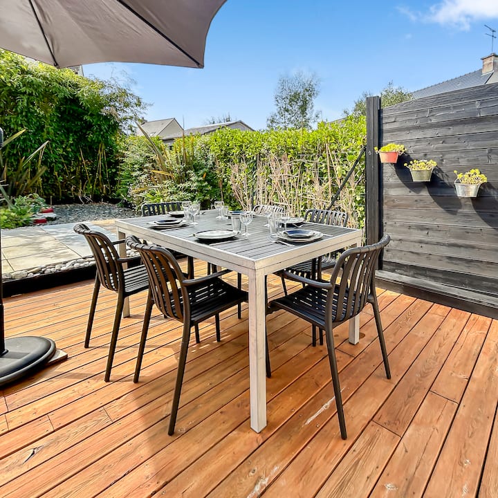 Maison Avec Terrasse Et Jardin, Près De La Plage - Dinard