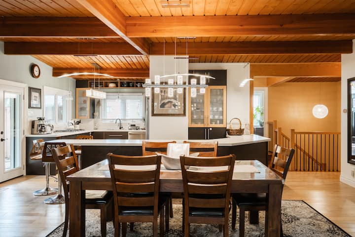 4br|3ba Nature Oasis | Sauna, Games & Luxe Comfort - 哈密爾頓