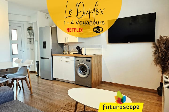 Le Duplex - 3 Min à Pied De La Gare - 1/4 Pers - Poitiers