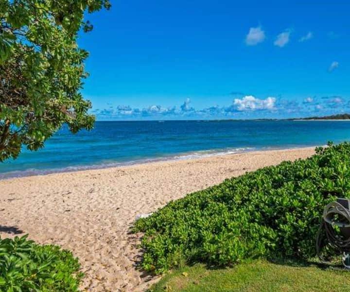 Sea & Sand Escape - Beachfront | Ac - Laie, HI