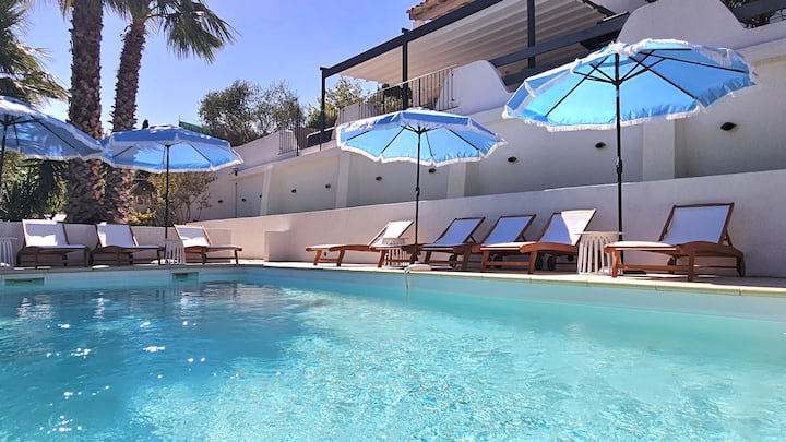 Villa Magnifique Vue Déco Bohème Chic Piscine Spa - Sainte-Maxime