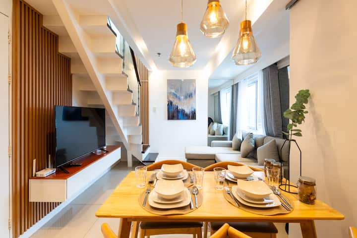 Budget 2br Loft | Manila Golf View, Central Bgc - Makati