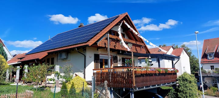 Dachgeschosswohnung Am Ortsrand Im Nordschwarzwald - Neubulach
